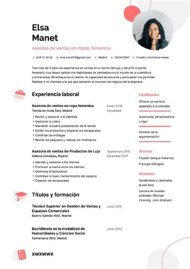 Crea tu CV en línea fácilmente con MakeMyCV